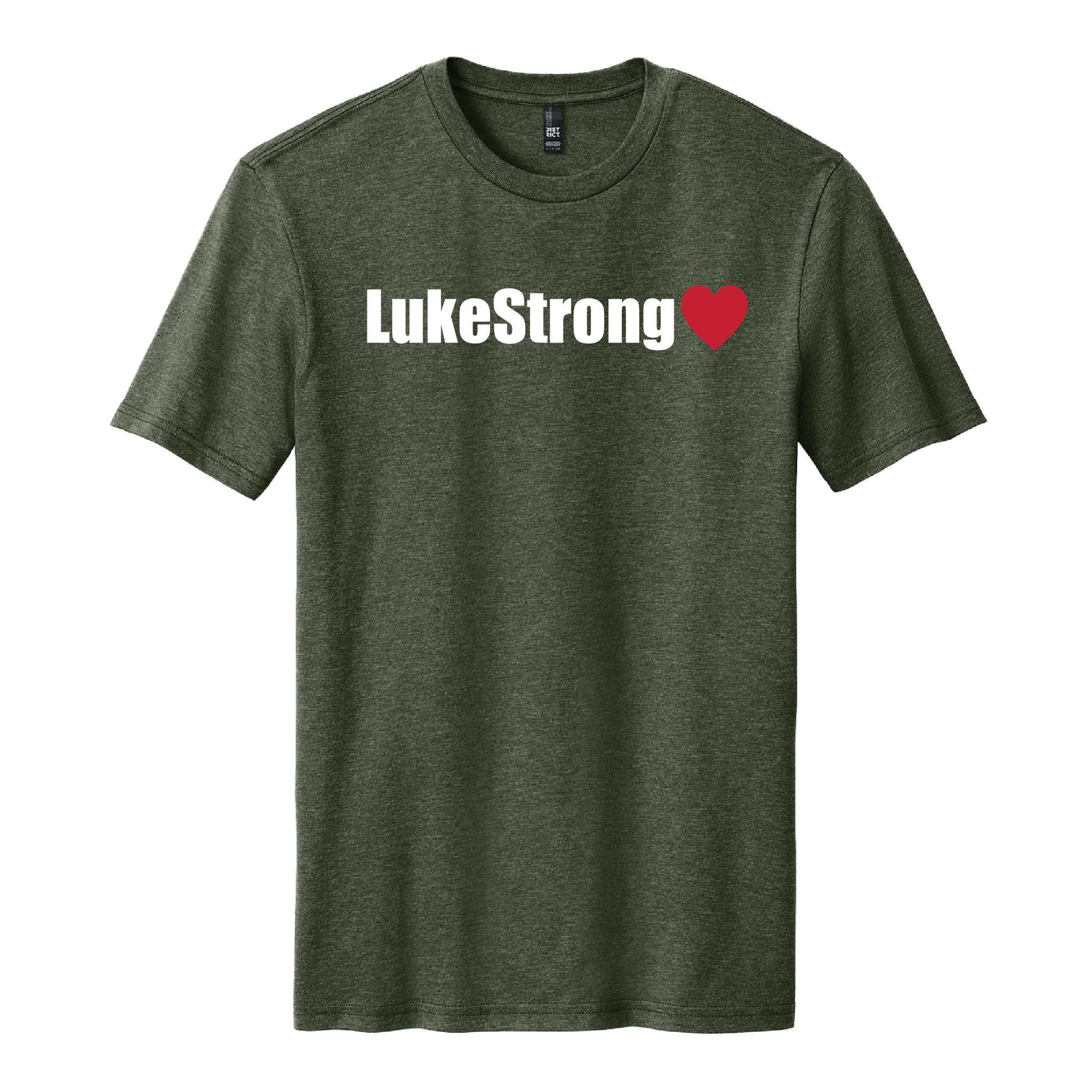 Luke Strong Shirts - Forest Green/White